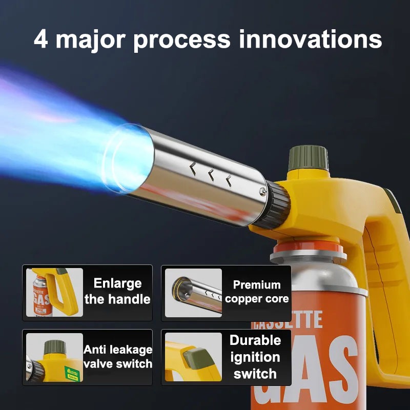 FH butane torch gun gas original heavy duty blue flame For Cooking Cake ...