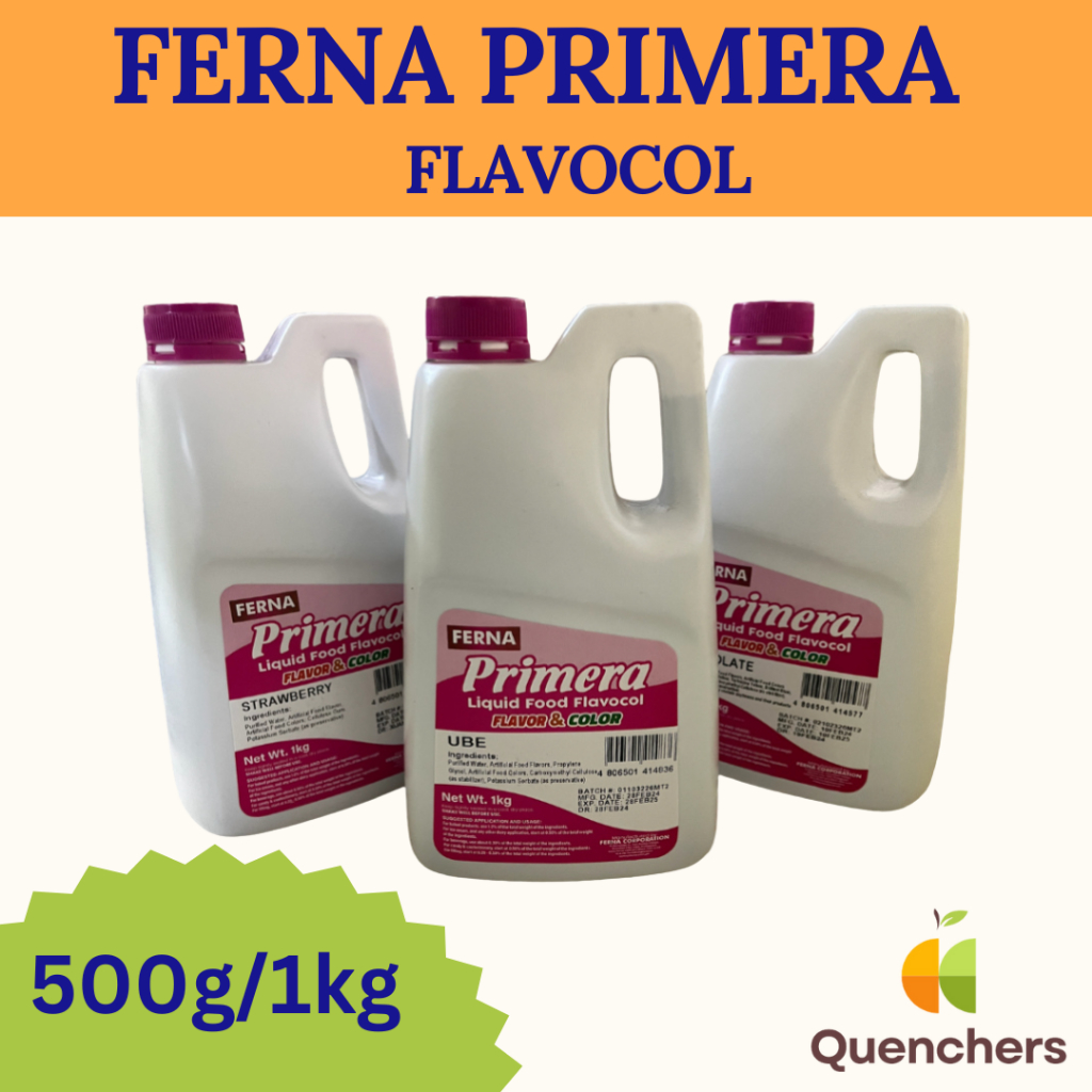 PRIMERA LIQUID FOOD FLAVOCOL FLAVOR & COLOR 1kg 500g | Shopee Philippines