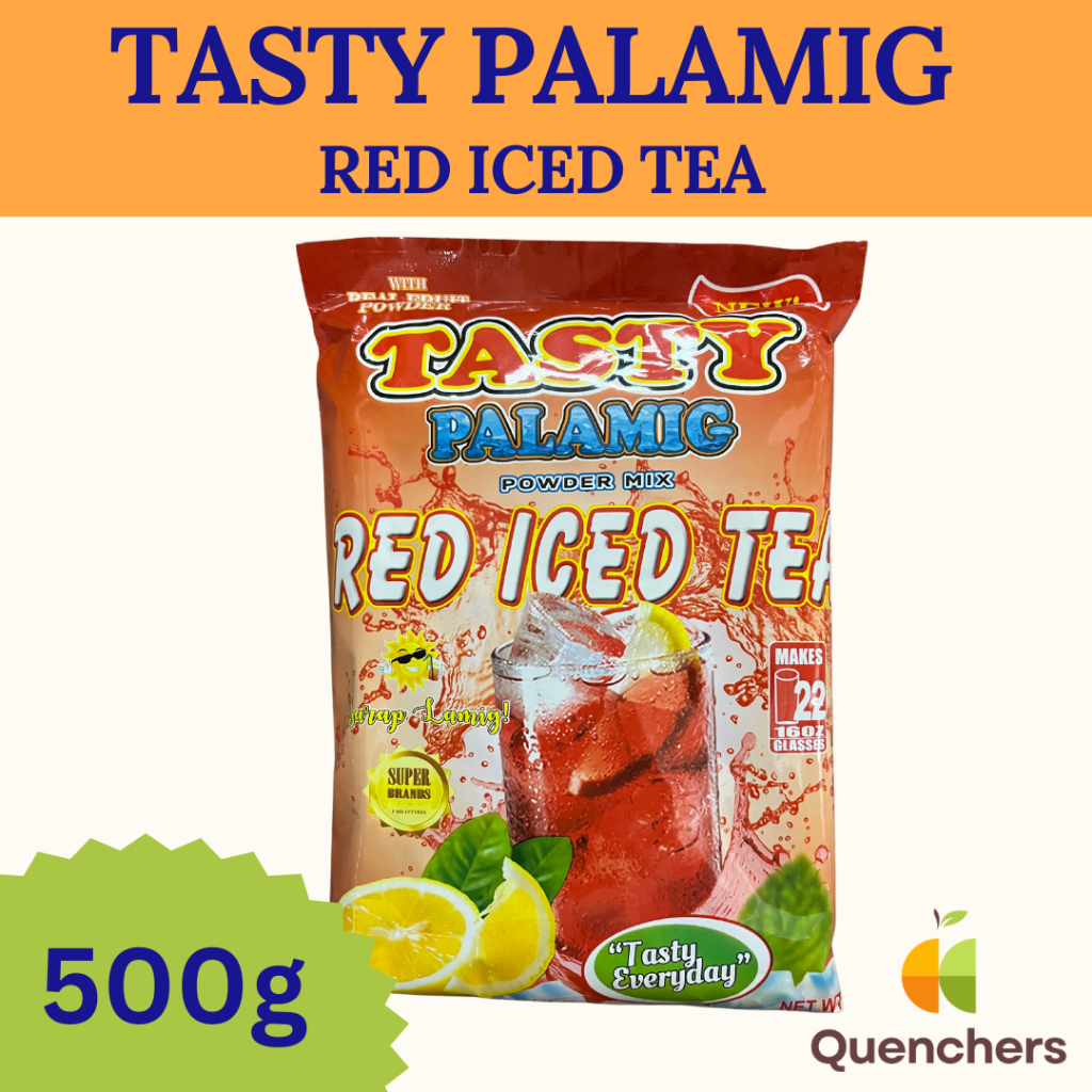 Red Iced Tea Tasty Palamig 500g | Shopee Philippines