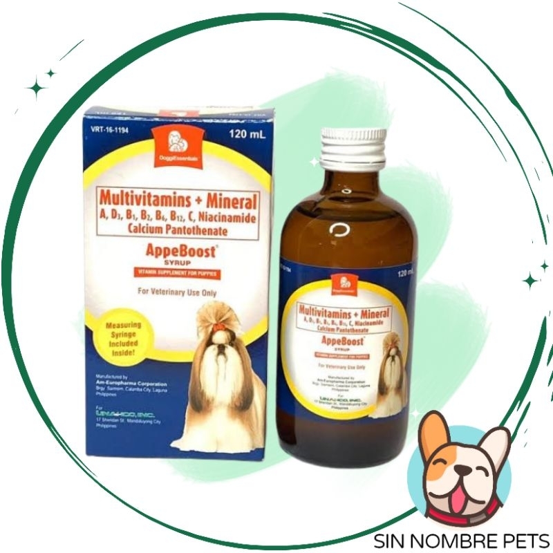 APPEBOOST Vitamin Supplement for Dogs 120ml Super Pampagana ...