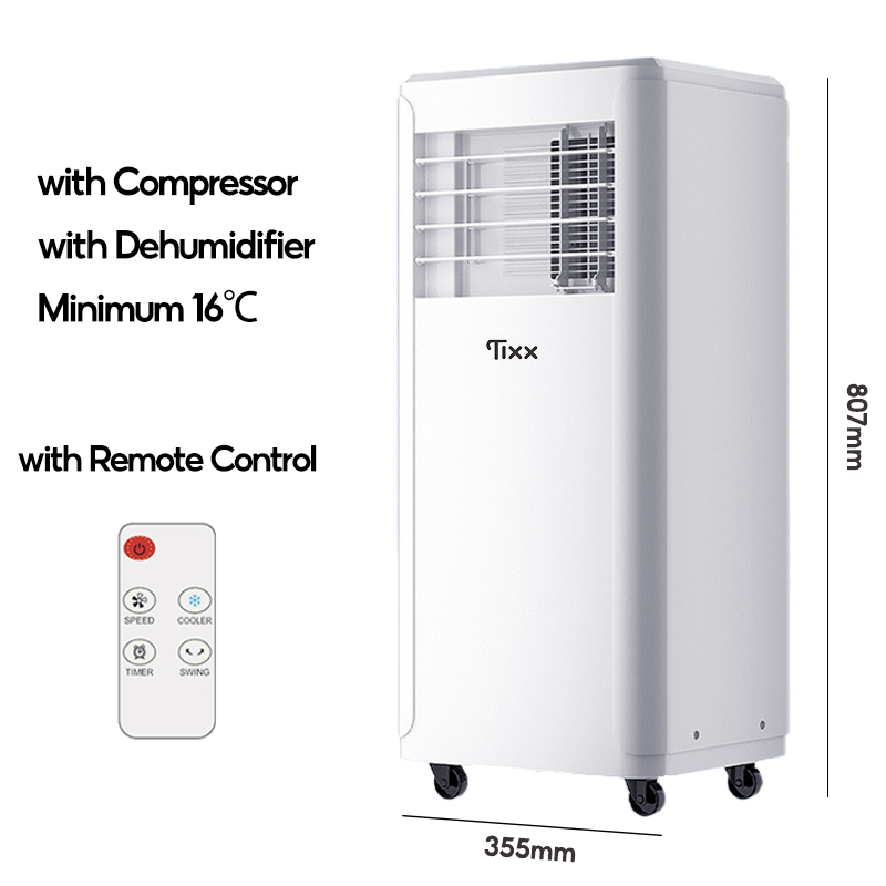 Tixx Aircon inverter 1.0HP with Compressor Mobile Air Conditioner ...