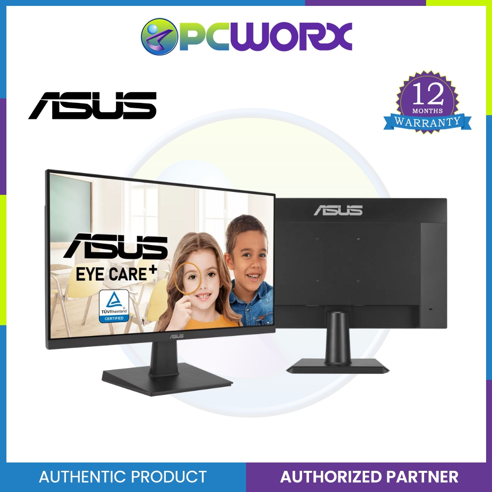 Asus VA24EHF 23.8" 100Hz Monitor IPS Full HD Frameless Adaptive-Sync ...