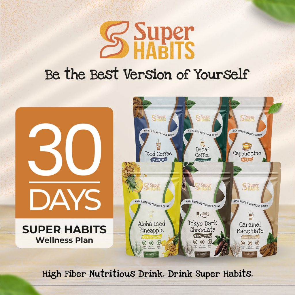 30-Day Super Habits Drink Wellness Plan (3 Pouches) | Shopee Philippines