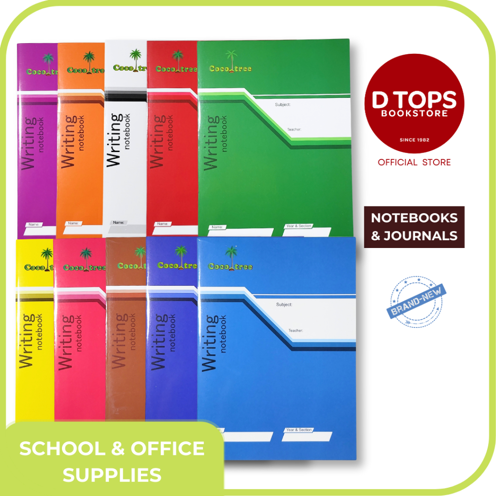 COCO TREE Padded Writing Notebook | Shopee Philippines