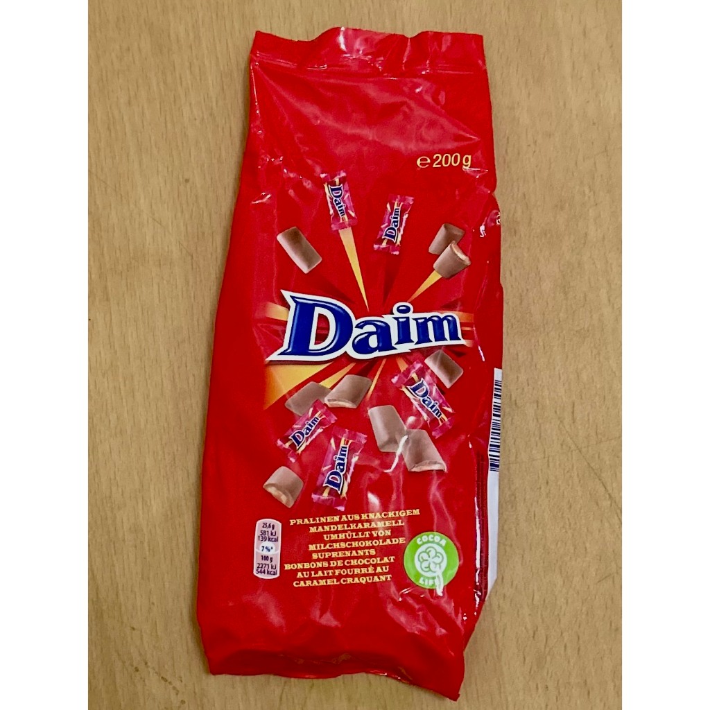 Daim Chocolate Travel Pack 200 grams (Made in Sweden) | Shopee Philippines