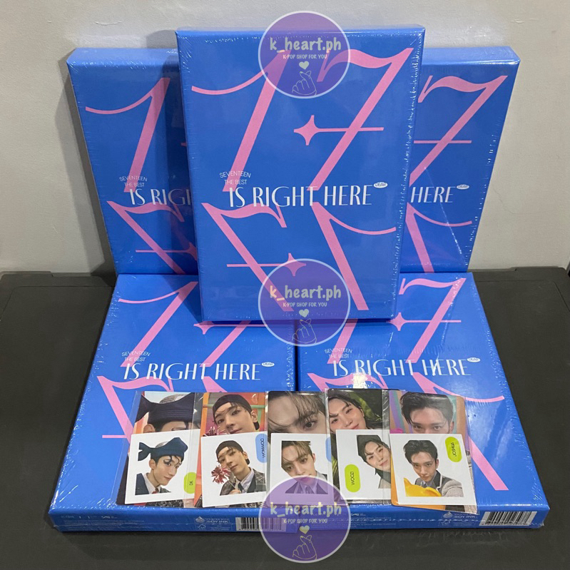 [ON HAND] SEVENTEEN BEST ALBUM [17 IS RIGHT HERE] DEAR Version with POB | Shopee Philippines