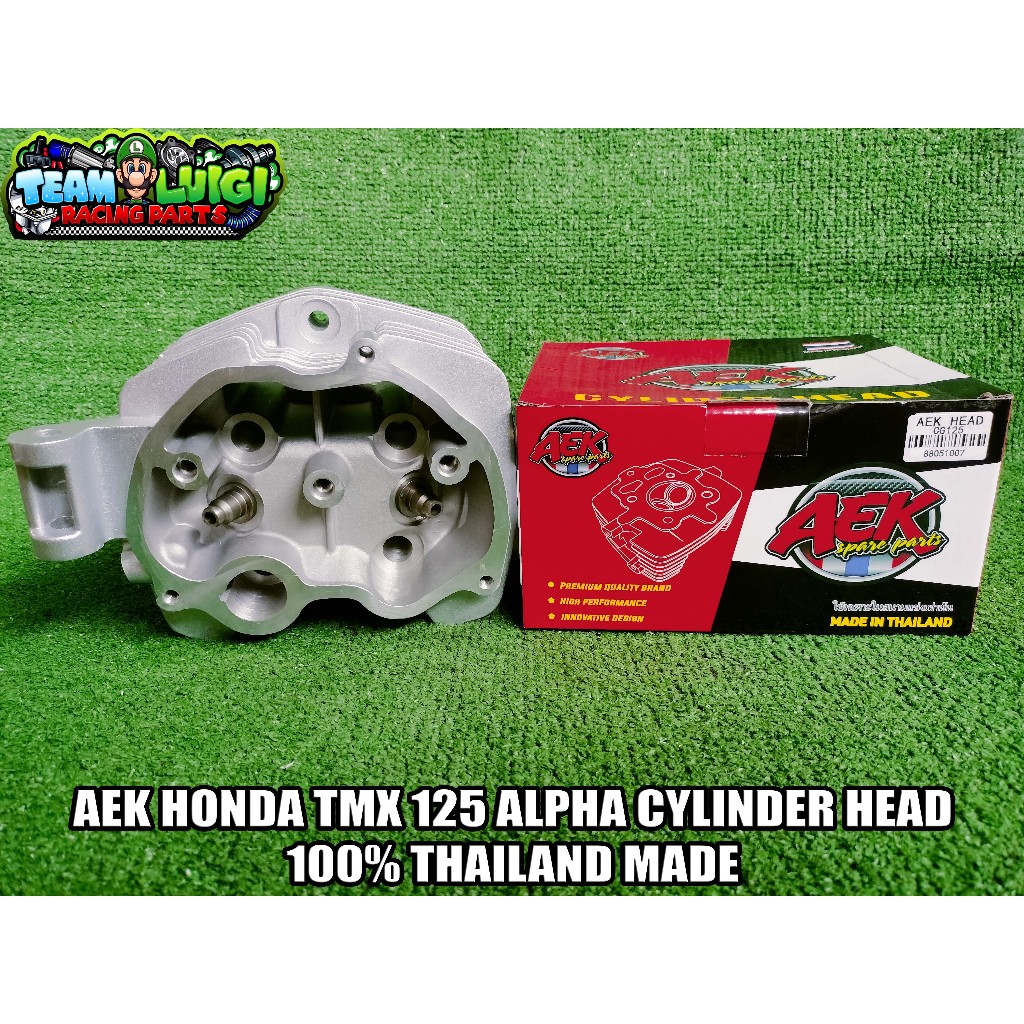 AEK HONDA TMX 125 ALPHA CYLINDER HEAD 100% THAILAND MADE | Shopee ...