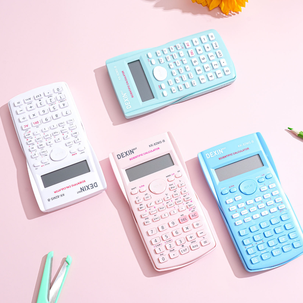 KST DEXIN KK-82MS-D Colorful Pastel Calculator School Desktop ...