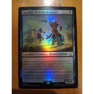 MTG Roshan, Hidden Magister Uncommon ACR Universes Beyond: Assassin's ...