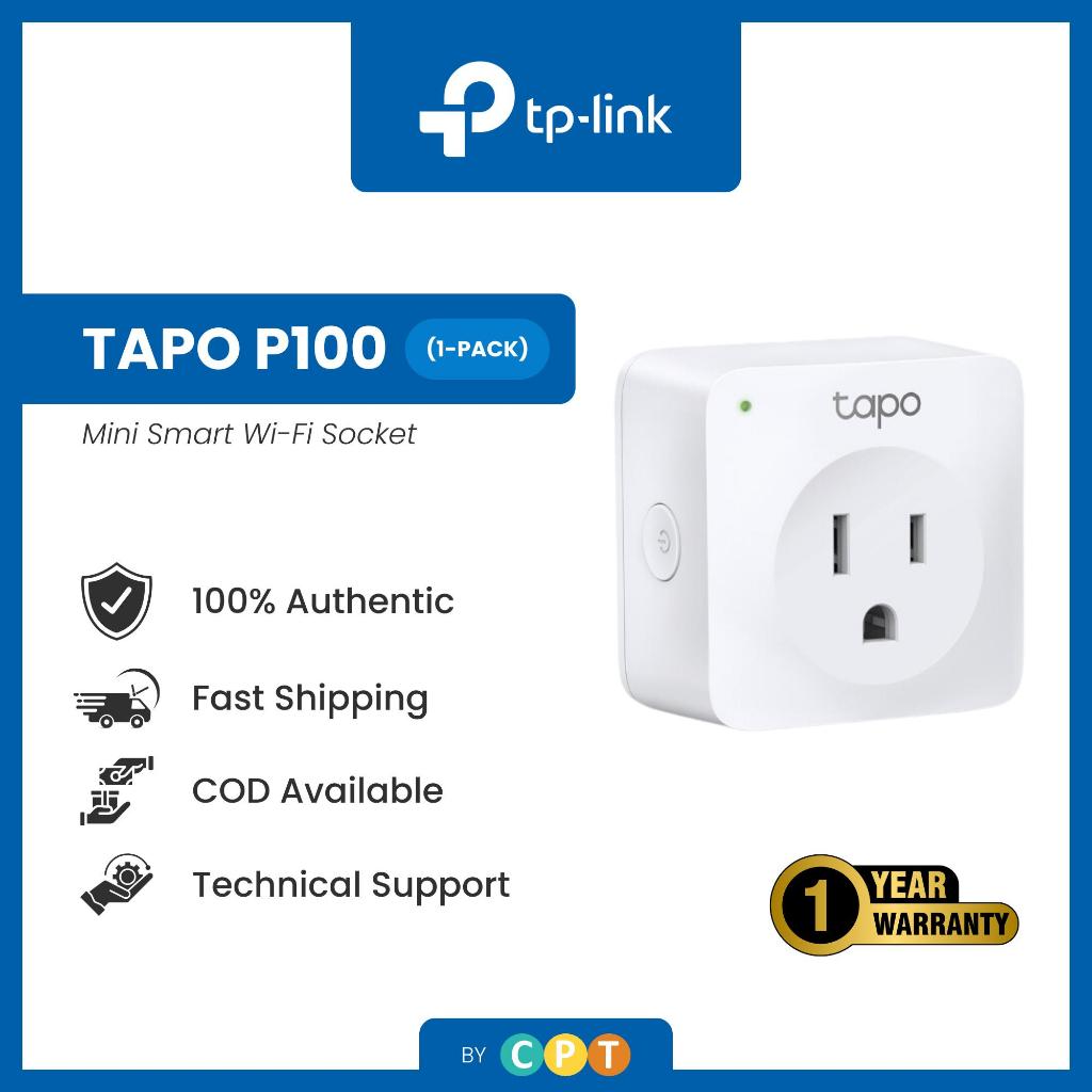TP-Link Tapo P100 Mini Smart Wi-Fi Socket | WiFi Socket | Smart Plug ...