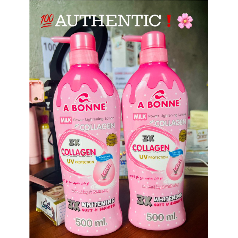 ABONNE LOTION MILK COLLAGEN Orig made in Thailand | Shopee Philippines