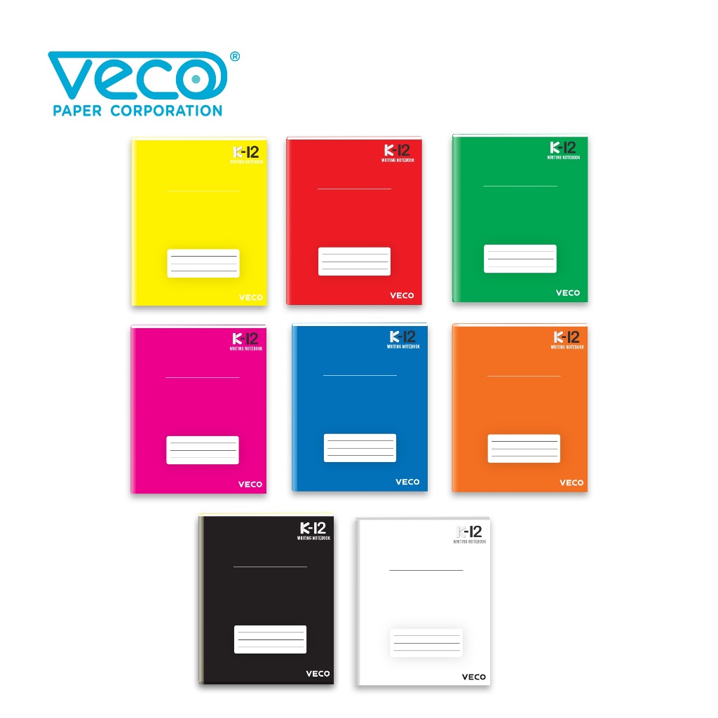 K-12 Premium Wide Ruled Notebook with plastic cover WRITING 6.5inx8 ...