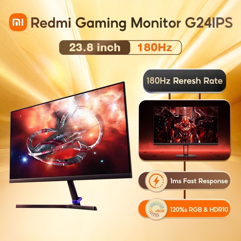 【Global Version】Xiaomi Redmi G34WQi 34 Inch Curved Gaming Monitor 1ms ...