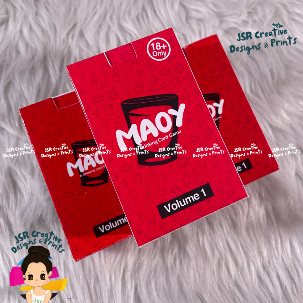 Maoy Drinking Card Game | 81 pcs Tagalog Card Party Game | Shopee Philippines