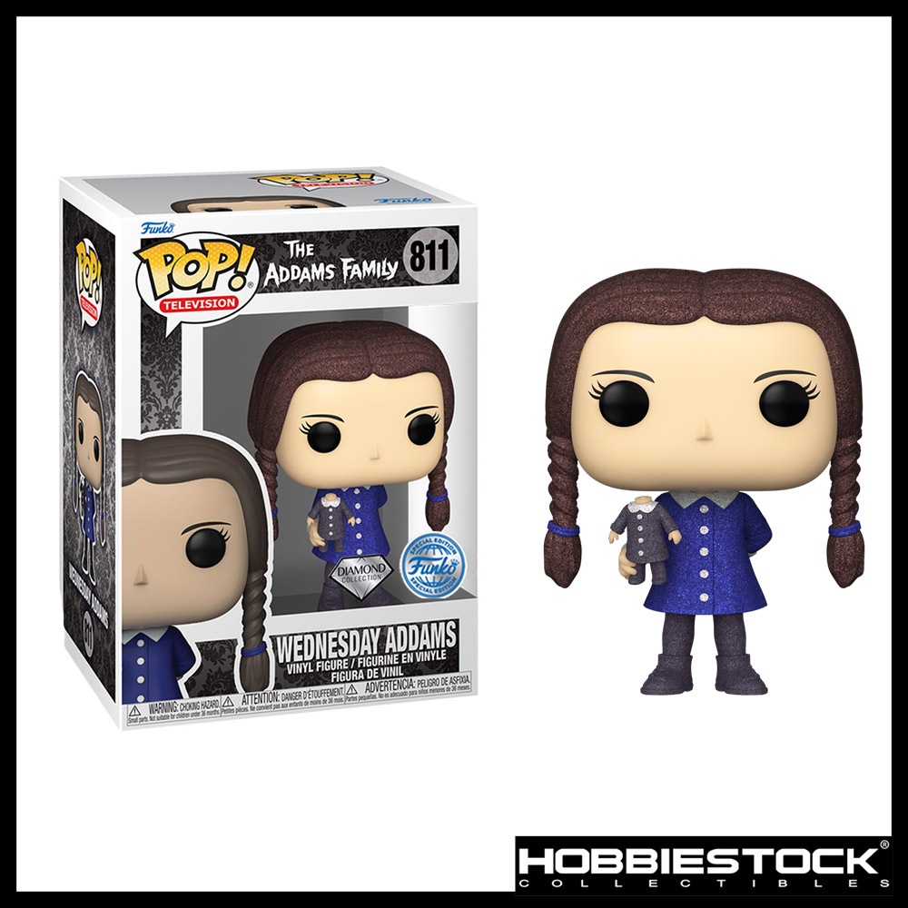Funko Pop!TV: Addams Family- Wednesday (DGLT)(BK) | Shopee Philippines