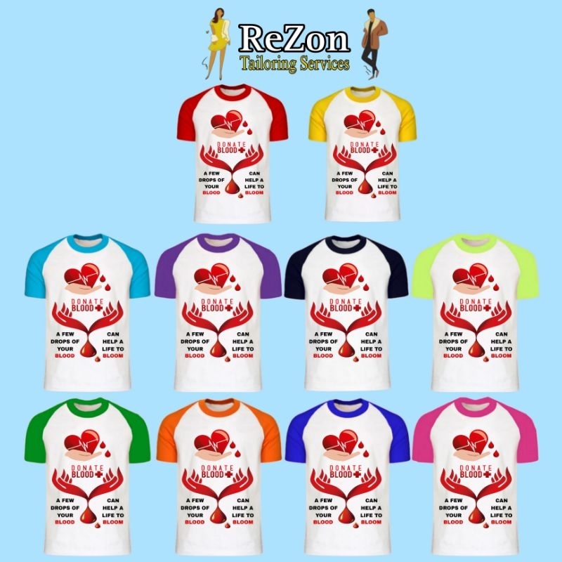 Blood Letting Sublimated Raglan Shirts Raglan Shirts | Shopee Philippines