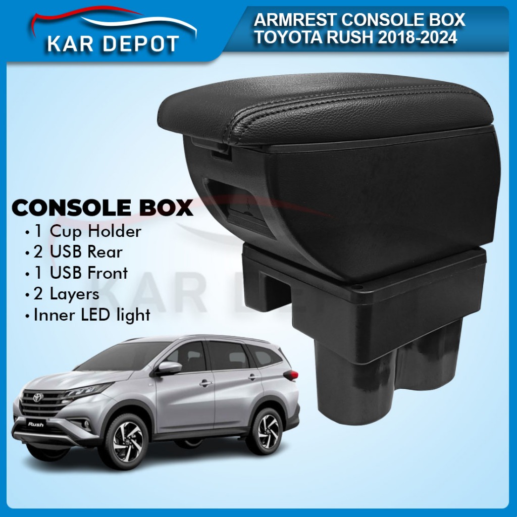 TOYOTA RUSH 2018-2024 Arm Rest Armrest Console Box | Shopee Philippines
