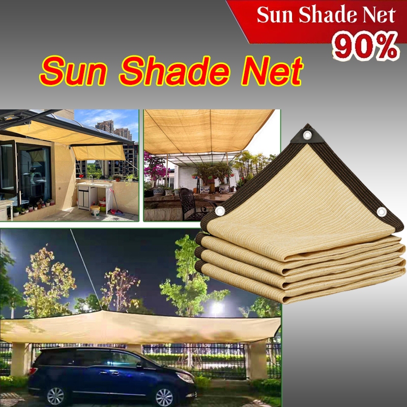 Anti-UV Sun Shade Net Outdoor Garden Shade Cloth Garden Net Shade for Plants Sunscreen Shade ...