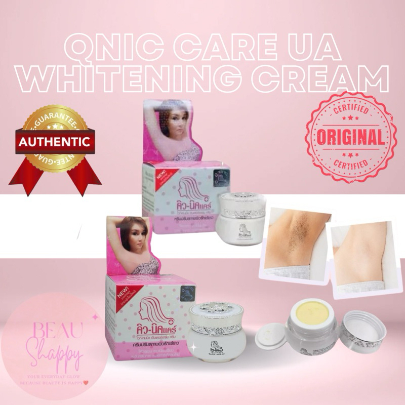 Qnic CARE UNDERARM WHITENING CREAM 15g Authentic Q-NIC from Thailand ...