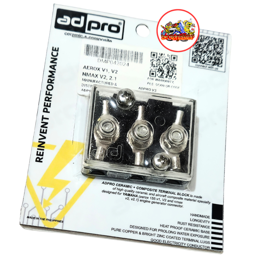 AdPro Ceramic V3 Error 12 Prevention Kit - Yamaha Nmax/Aerox Motorcycle ...