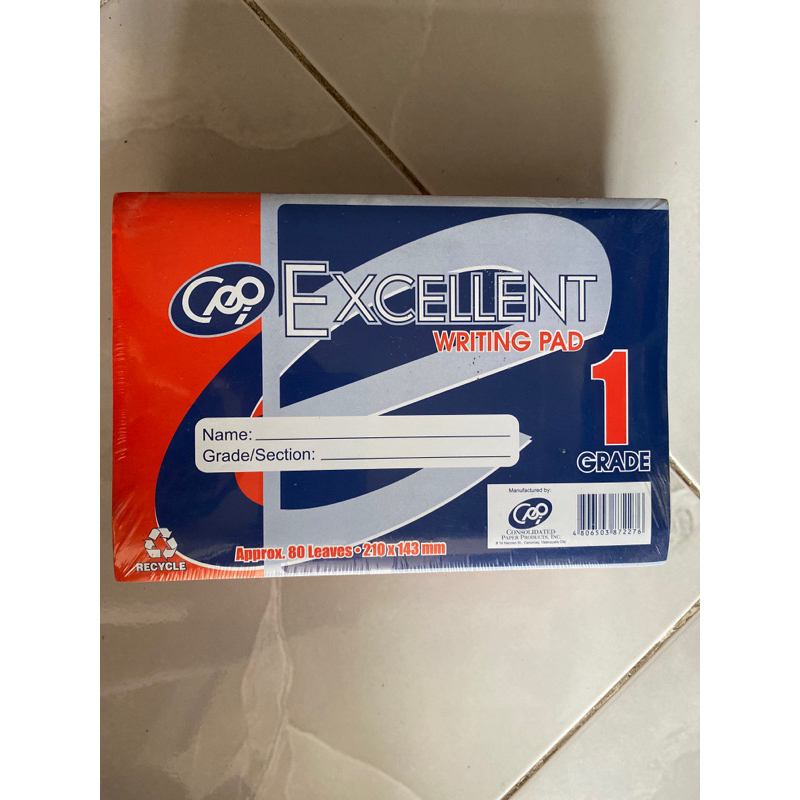 Grade 1 Writing Pad 80 leaves | Shopee Philippines