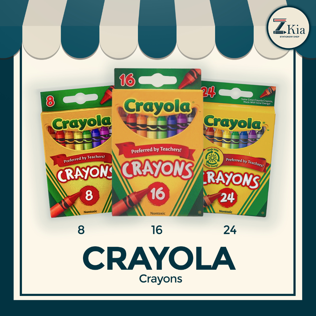 Crayola Crayons Drawing Tools Art Crayons | Shopee Philippines