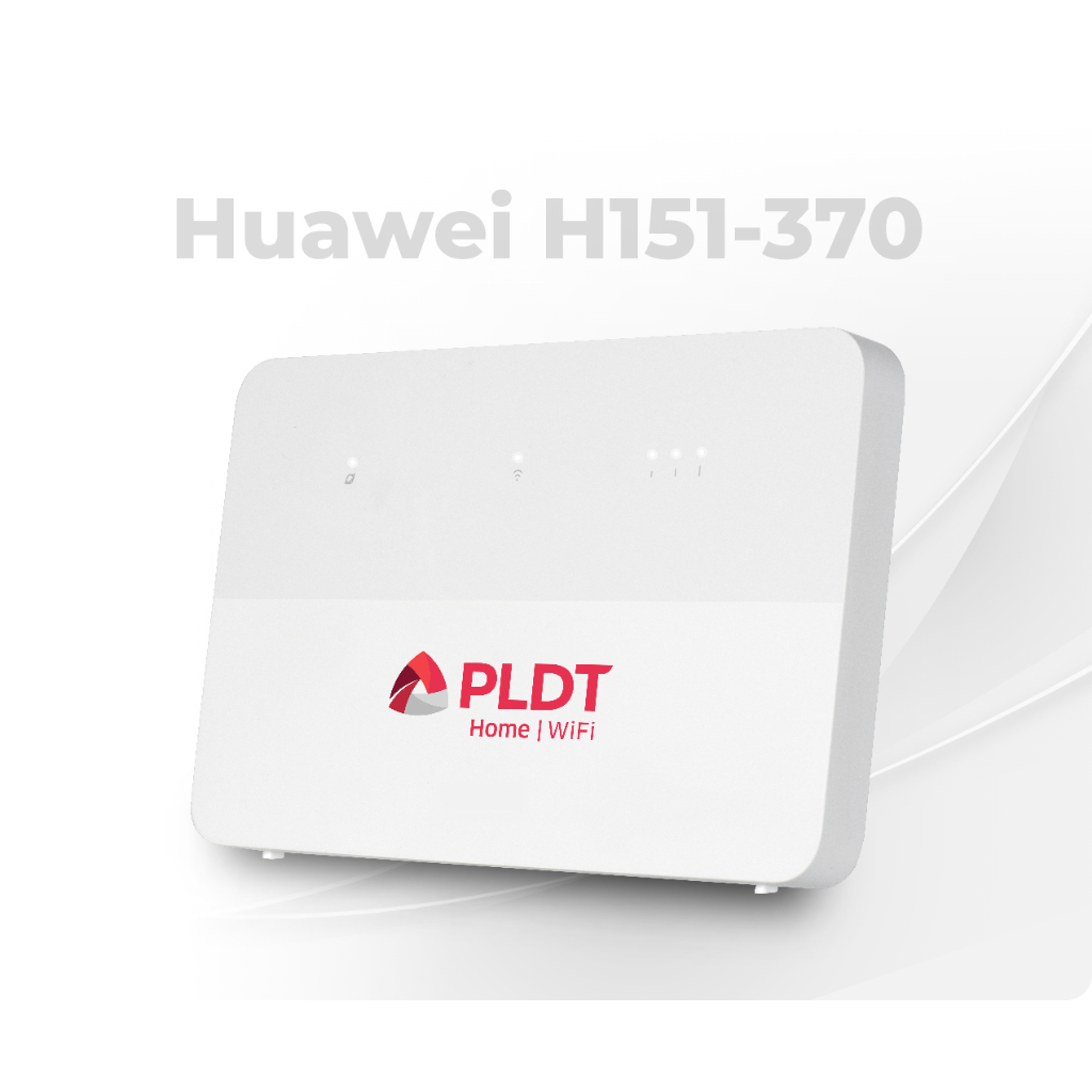 PLDT Home WiFi Prepaid LTE-Advanced 4G+ (Huawei H151-370) UNLI data for ...
