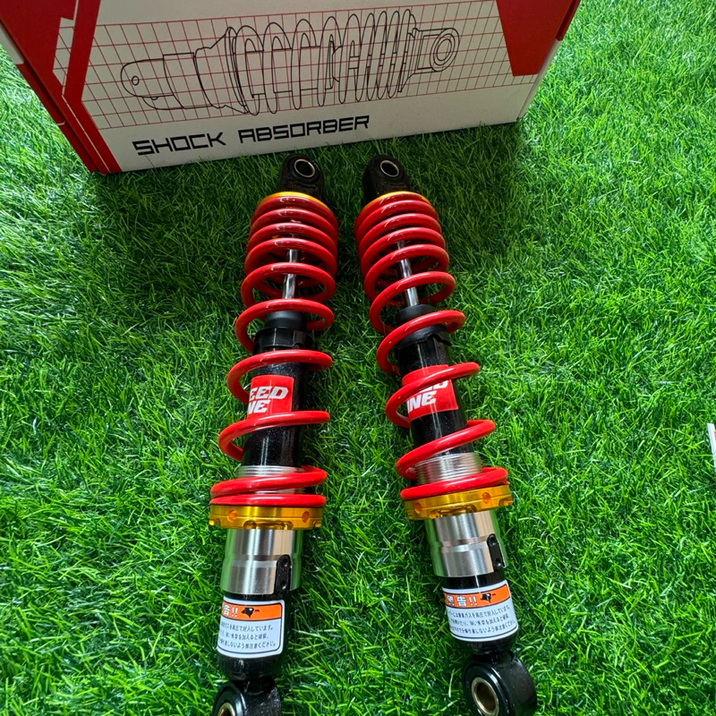 rear shock xrm110 /smash/wave125/wave100 size340mm | Shopee Philippines
