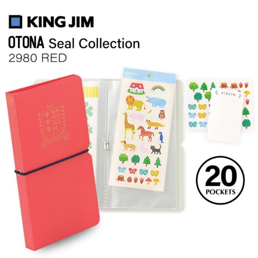 KING JIM STICKER SHEETS ALBUM (2980) | Shopee Philippines