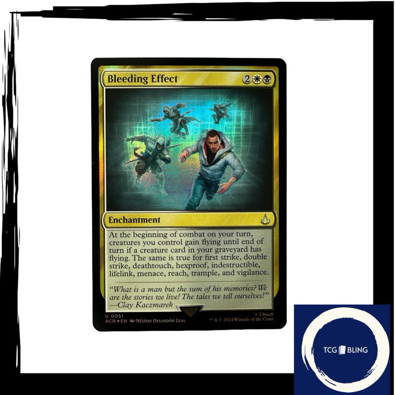 Bleeding Effect MTG - Universes Beyond: Assassin’s Creed (FOIL ... Bleeding Effect MTG - Universes Beyond: Assassin’s Creed (FOIL ...