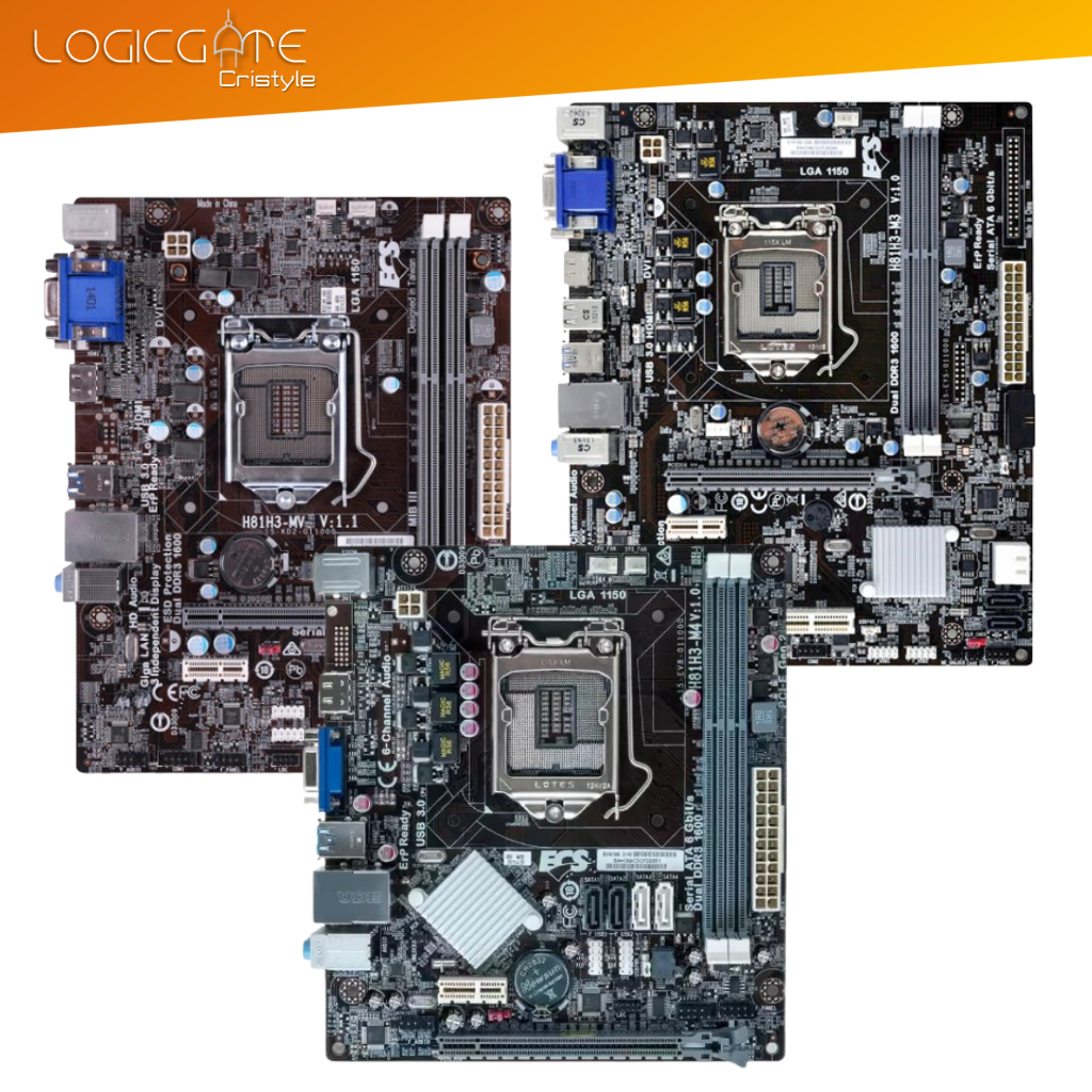 ECS H81 Motherboard Support 4th Gen Intel Processor 1150 | Shopee Philippines