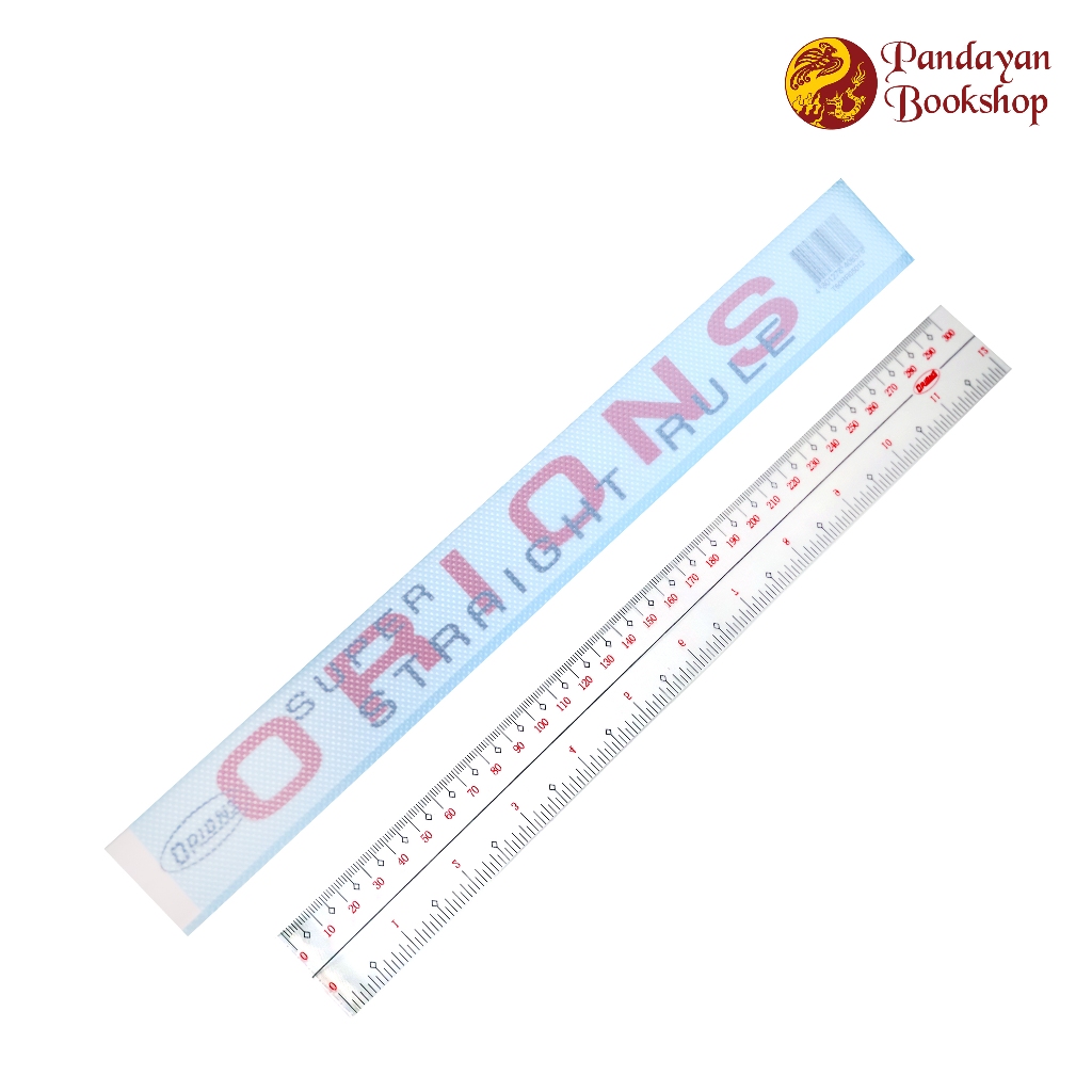 Orions Plastic Ruler 12" JP3010 | Shopee Philippines