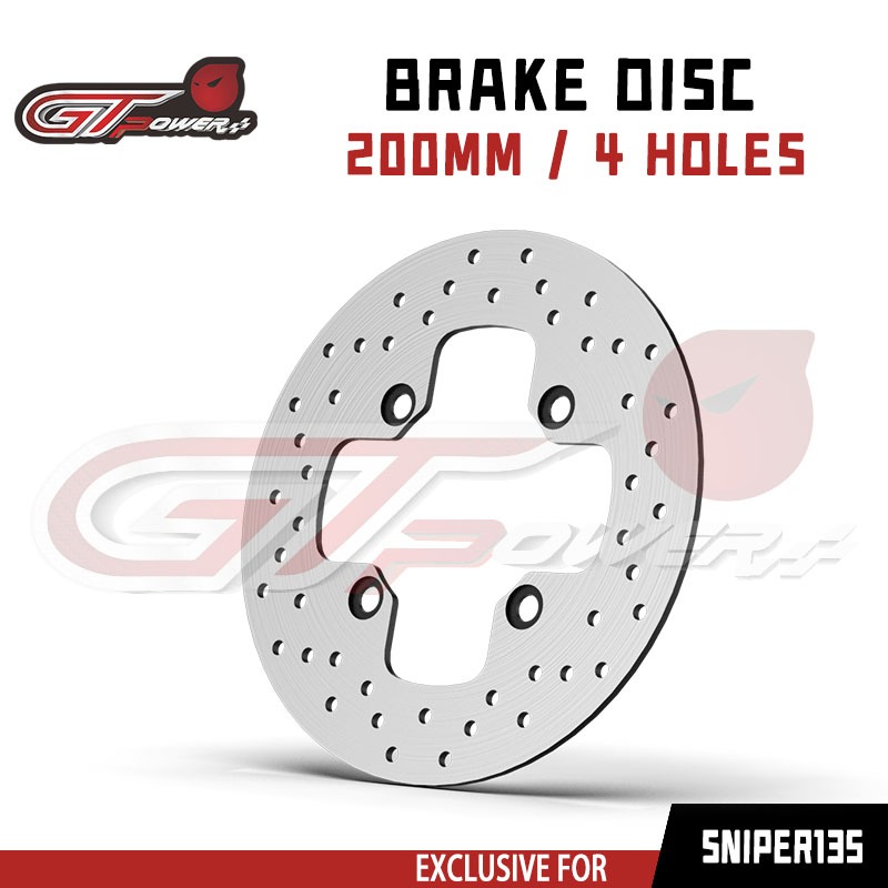 BRAKE DISC SNIPER 135 / LC 135 REAR 200MM 4 HOLES SNIPER 135 / SNIPER ...