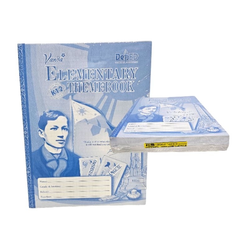 Vanda Formal Theme Elementary 25 Booklets | Shopee Philippines