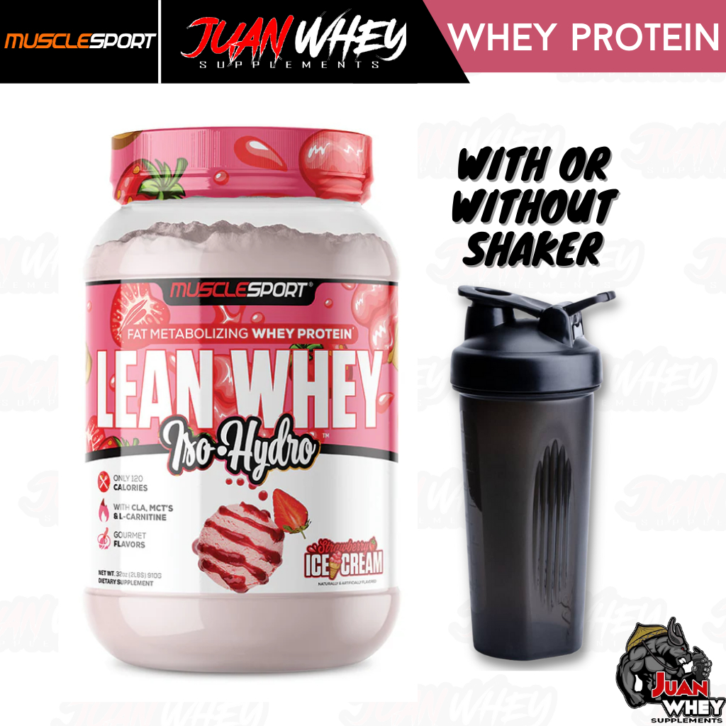 Musclesport Lean Whey Isolate | Iso hydro - Fat Metabolizing Whey ...