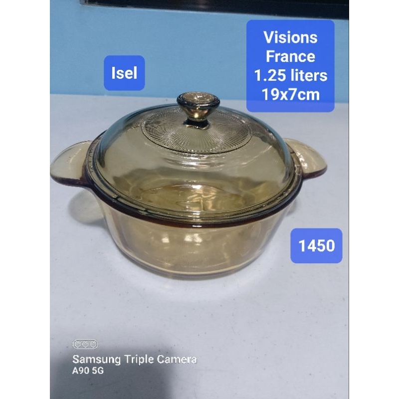 Visions cookware 1.25 liters ( Isel ) | Shopee Philippines