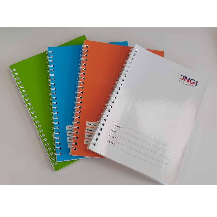 Fanvin 10pcs A5 Spring Notebook 80 Sheets Spiral Composition Notebook ...