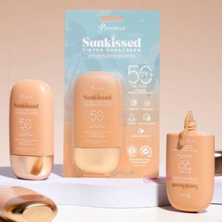 Barefaced Sunkissed Tinted Sunscreen SPF 50 sunblock face cream saku ...