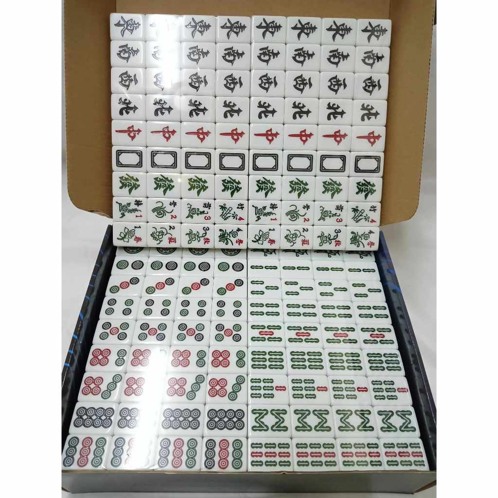 2 sets of AUTOMATIC MAHJONG TILES ONHAND 4cm X 3cm X 2 cm size/ mahjong ...