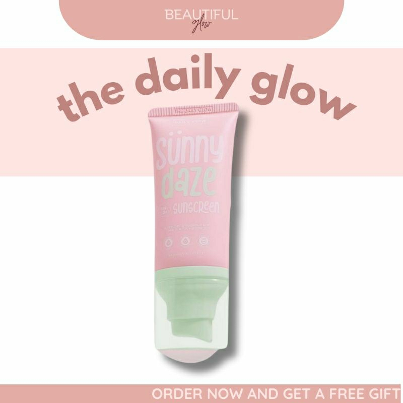 The Daily Glow Sunny Daze Sunscreen SPF50 | Shopee Philippines
