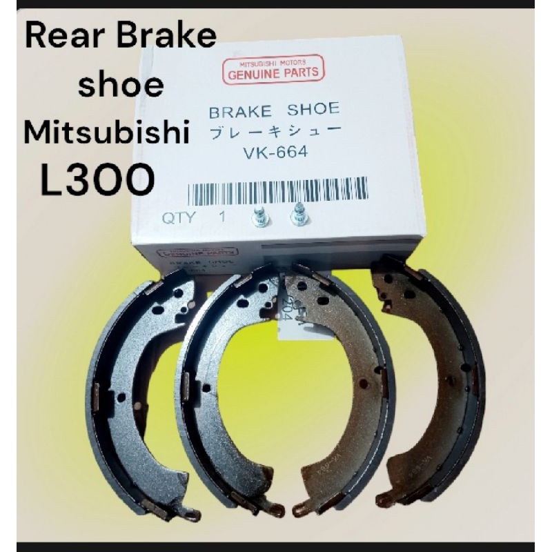 Brake shoe for All Mitsubishi L300 1set/4pcs Genuine parts made in ...