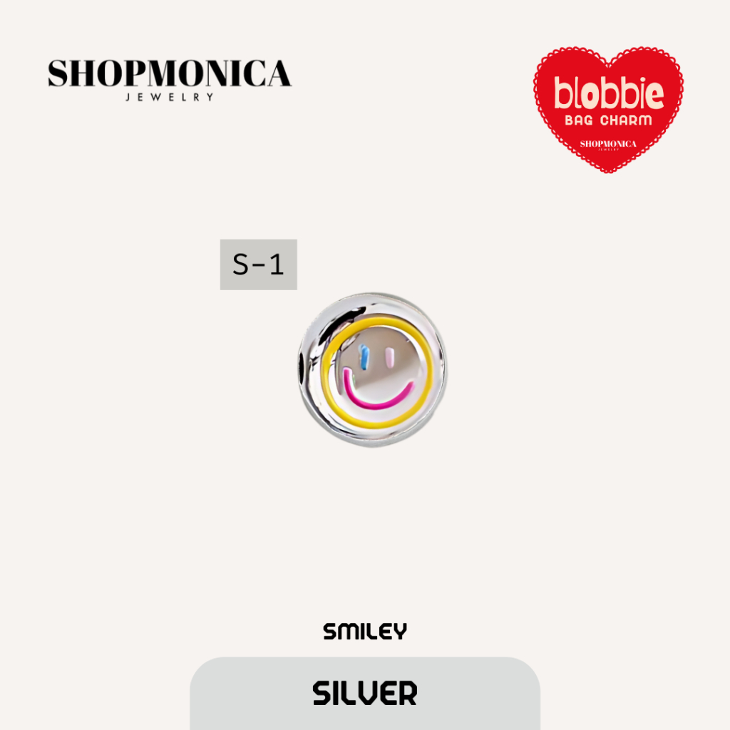 [SPACER Smiley] STEP 2: Blobbie Bag Charm - Choose Your Charm | Shopee Philippines