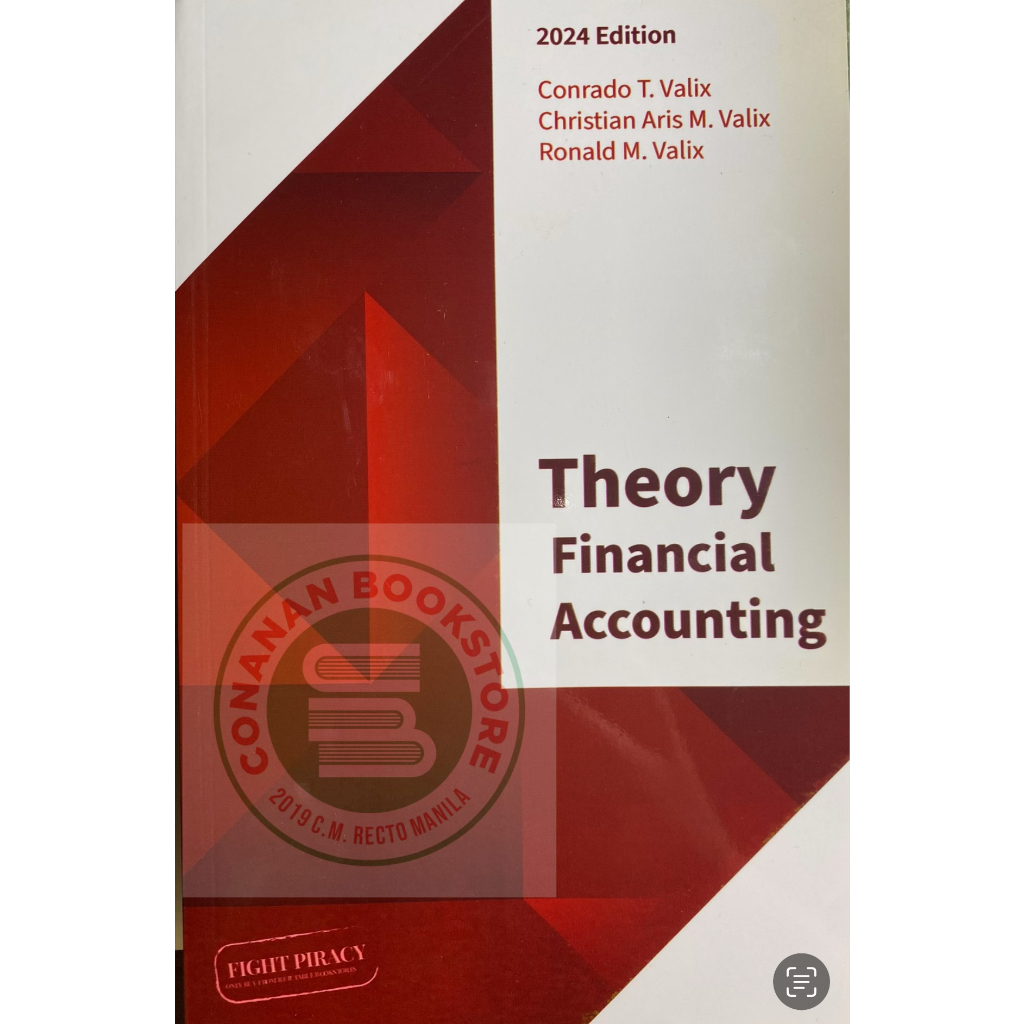 Theory Financial Accounting 2024 Edition by VALIX | Shopee Philippines