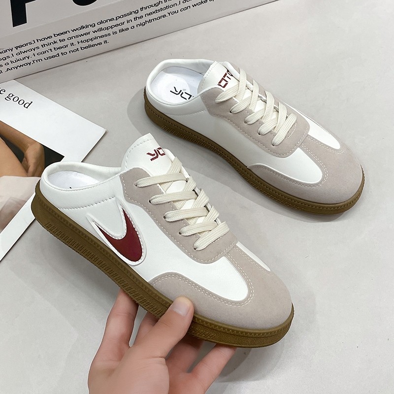 【YOTO】 Korean Light weight Slip Resistant White Synthetic Rubber Shoes ...