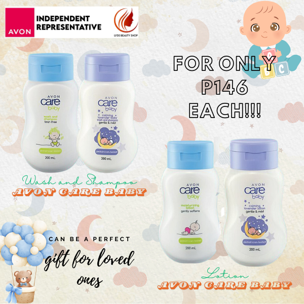 AVON Care BABY Wash & Shampoo, Lotion and Cologne | Shopee Philippines