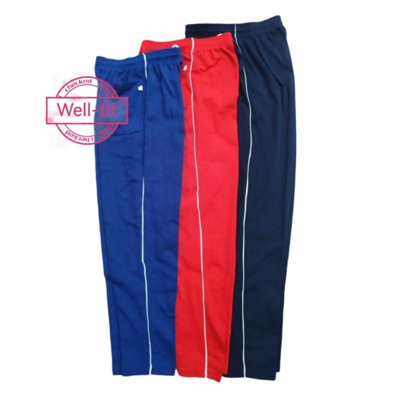 Jogging Pants P.E/ School Uniform Teens to Adult Cotton | Shopee ...