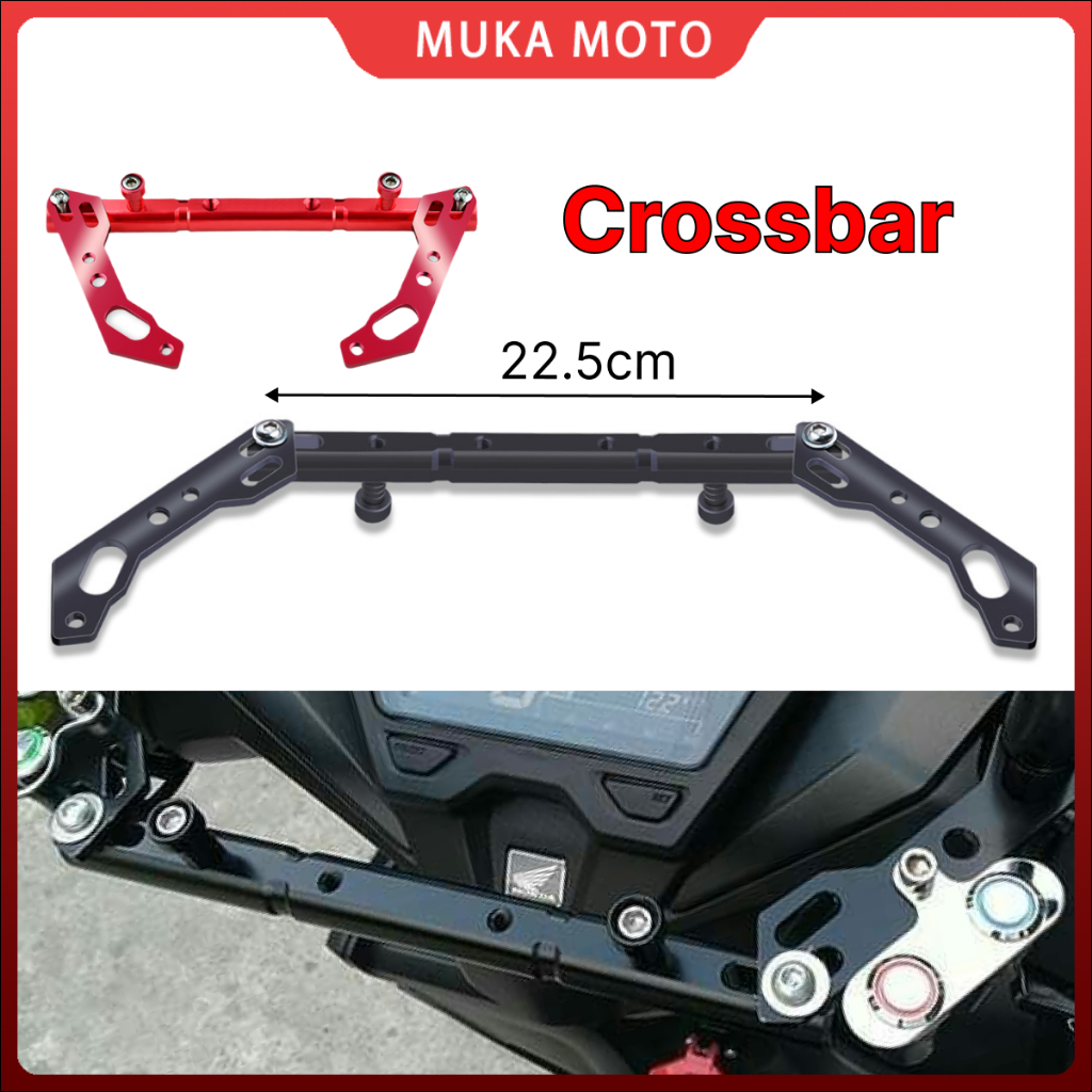 Motorcycle Universal Crossbar Bracket Alloy Multi Functional Bracket ...