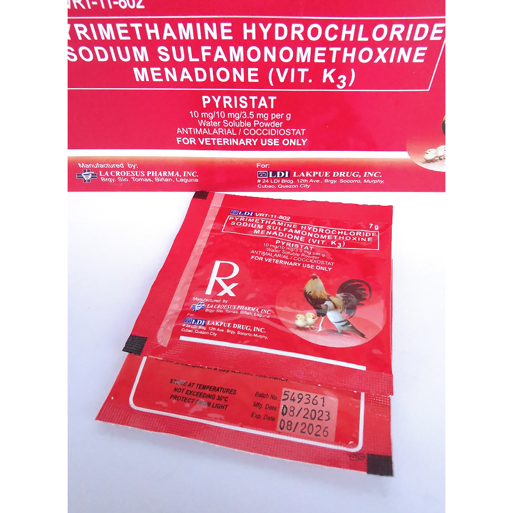 Pyristat Powder 7g (1 sachet) | Shopee Philippines