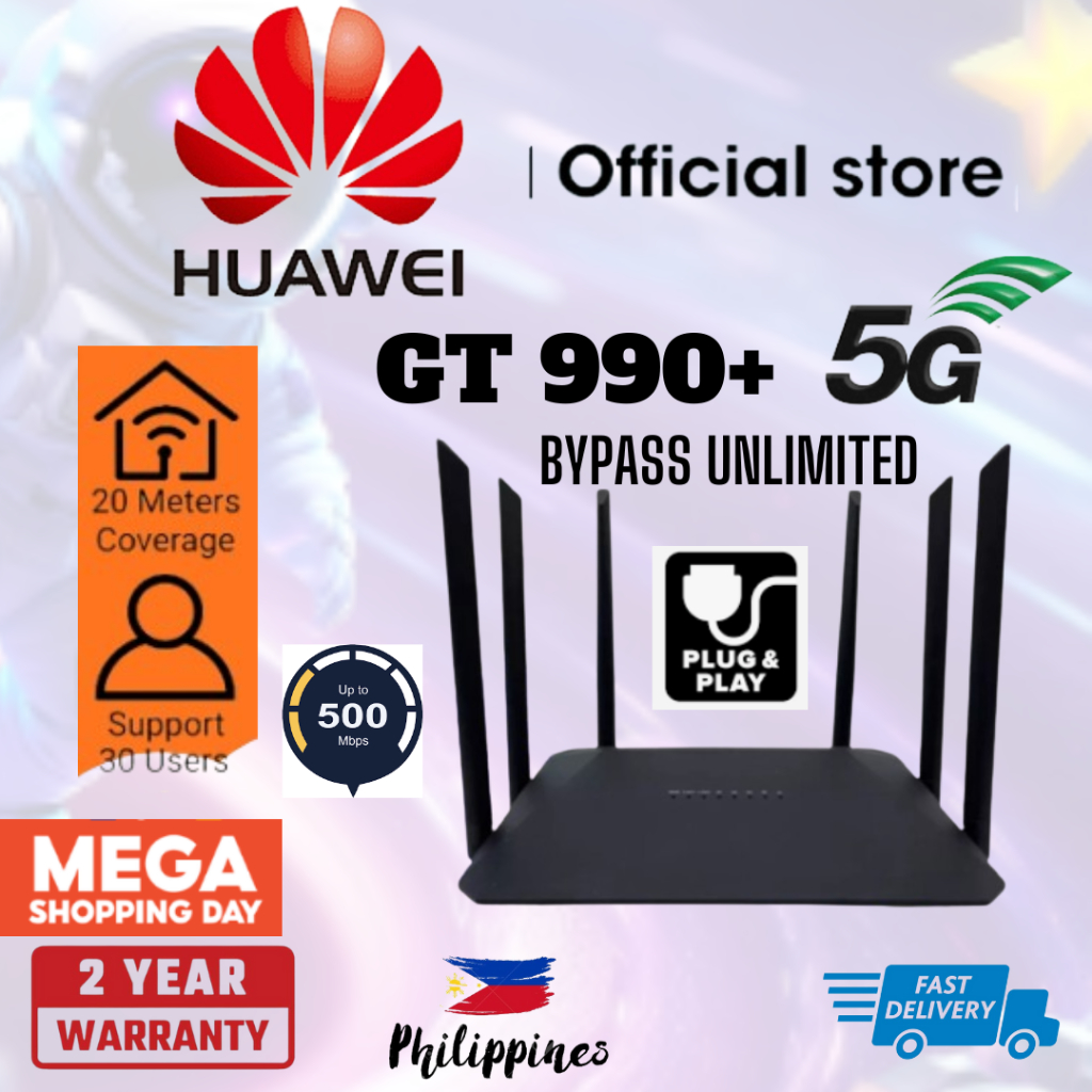 HUAWEI Open Line High Speed GT990 Modified WIFI Modem Turbo Router ...