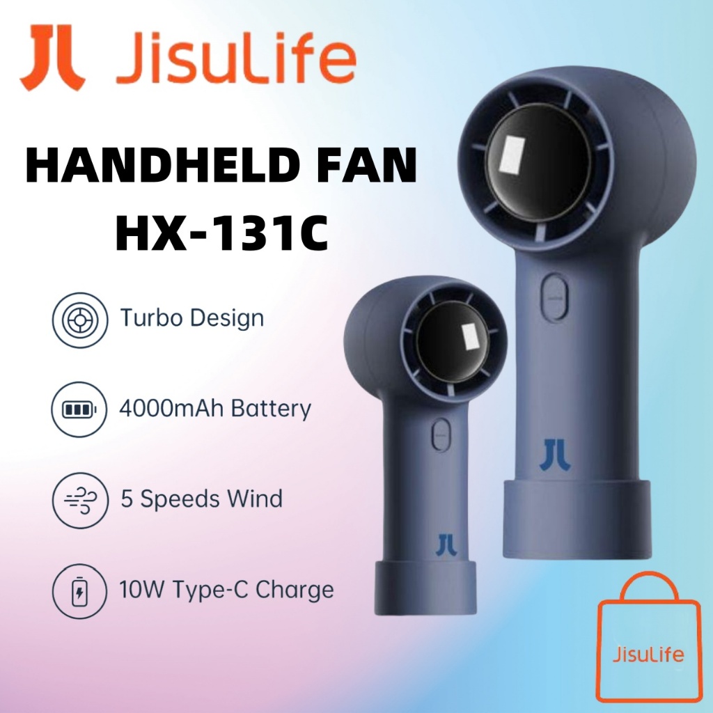 HX 131C USB Mini Portable Handheld Fan 100 Gear Mini Bladeless Handheld ...